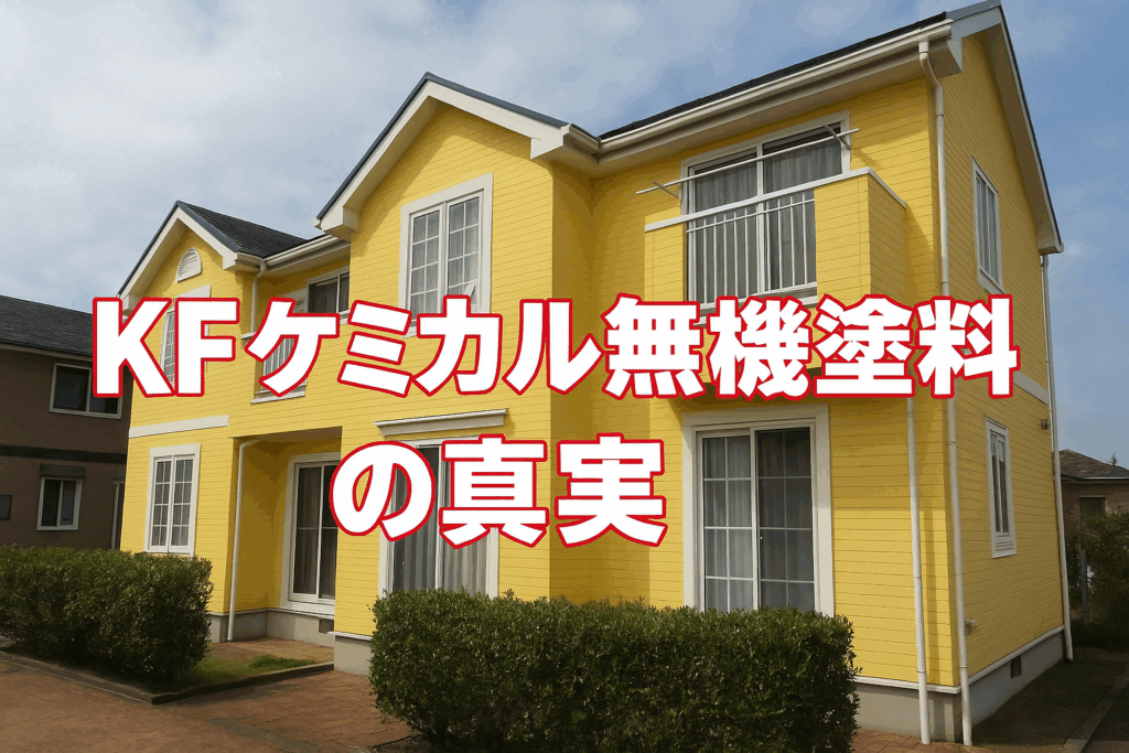 【20年耐久は本当？】KFケミカル 無機塗料 評判を徹底解説！価格・メリット・失敗しない塗替え術 - スターペイントマガジン